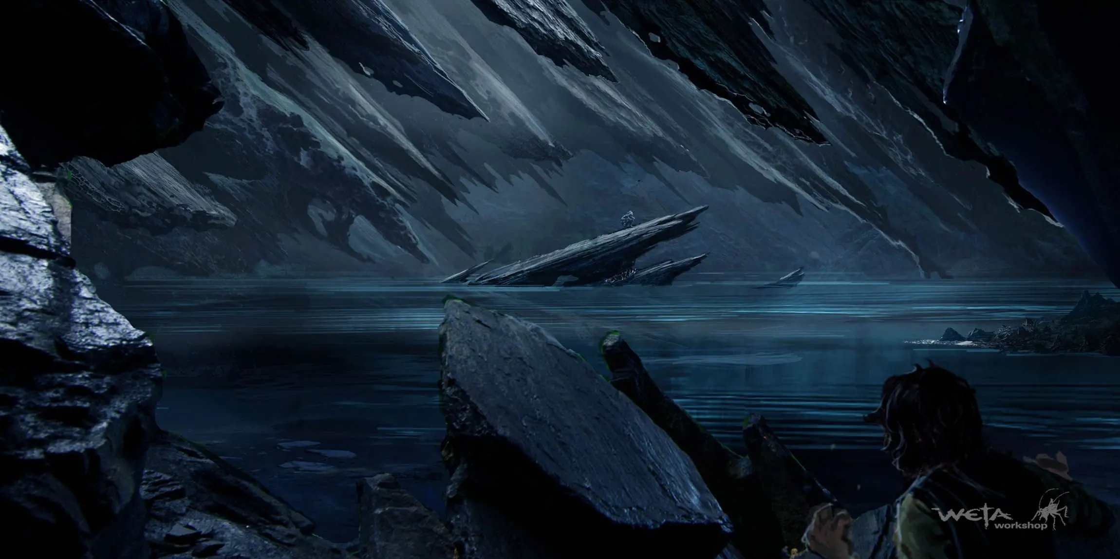 Finished - Gollum's Cave | Minecraft Middle Earth