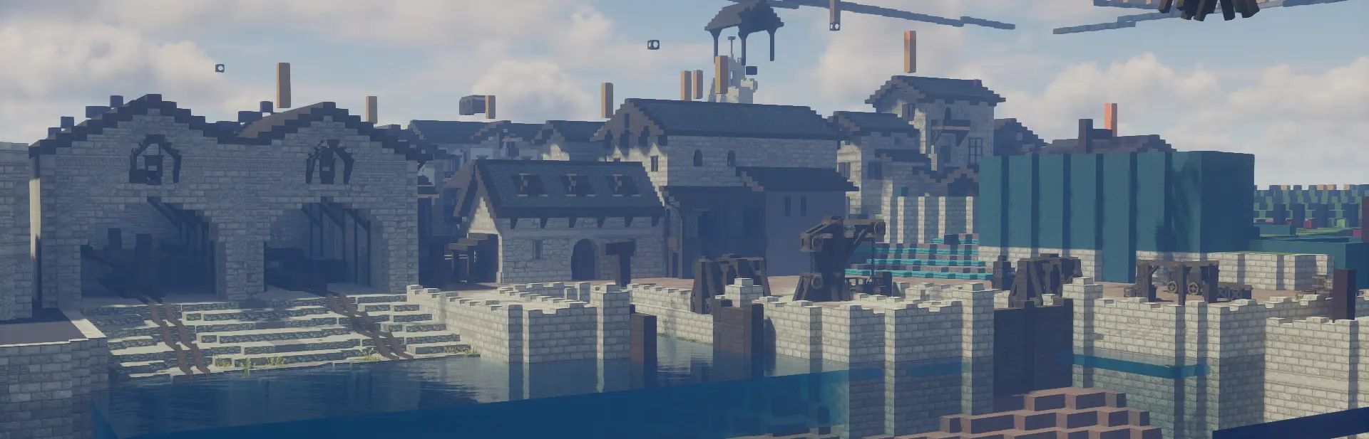 Finished - Harlond Revamp | Minecraft Middle Earth