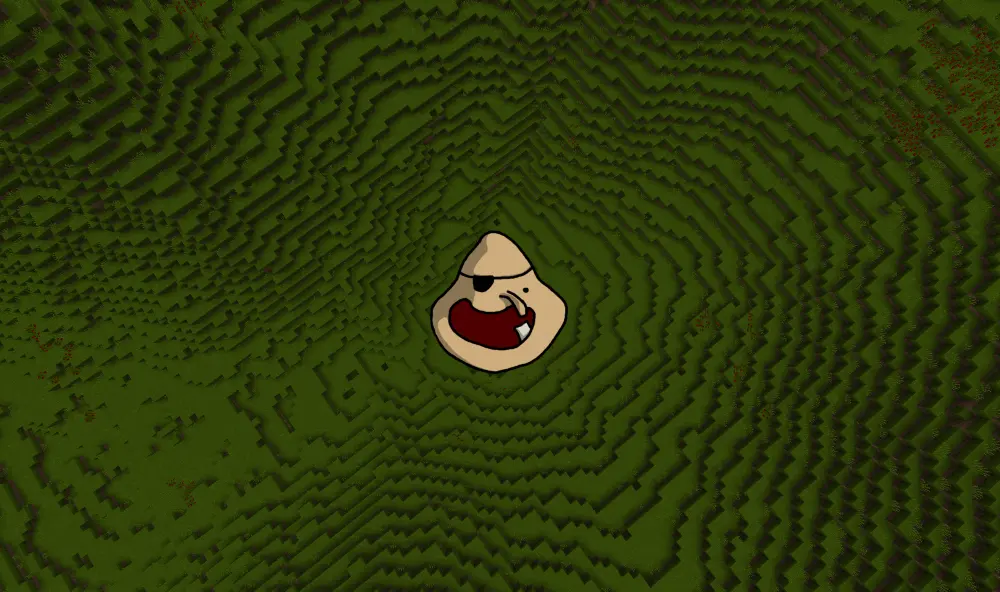 Nindalf island-shape-thread | Minecraft Middle Earth