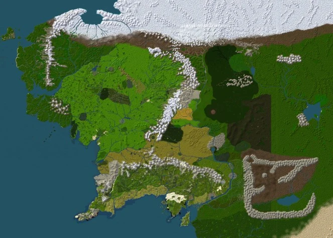 Matt's Maps | Minecraft Middle Earth