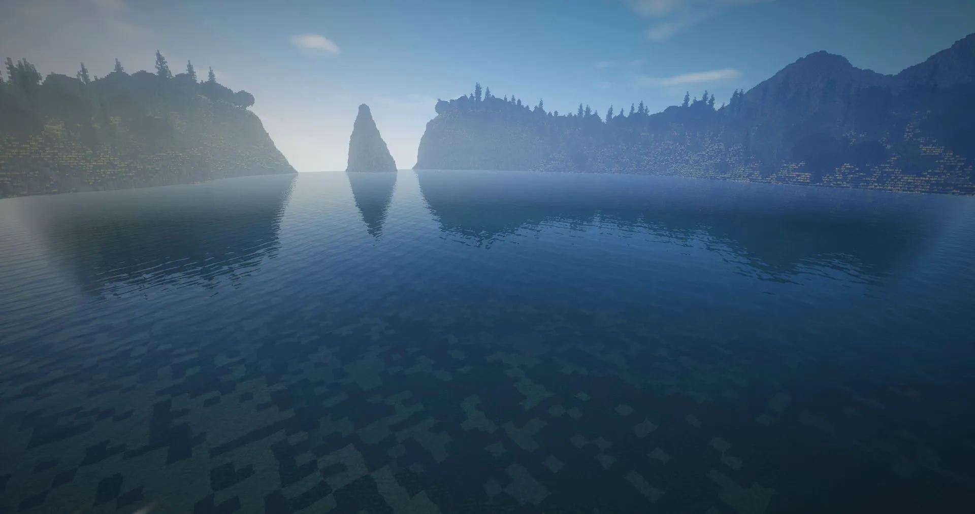 Ultra HD (4K) far render shader screenshots | Minecraft Middle Earth