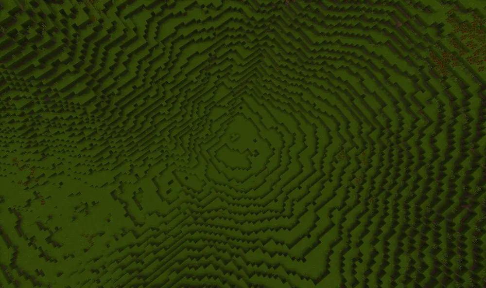 Nindalf island-shape-thread | Minecraft Middle Earth