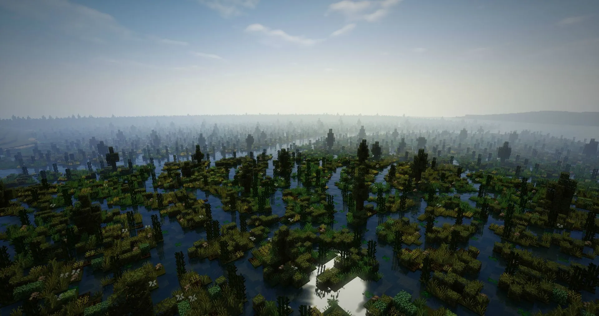 Ultra HD (4K) far render shader screenshots | Minecraft Middle Earth