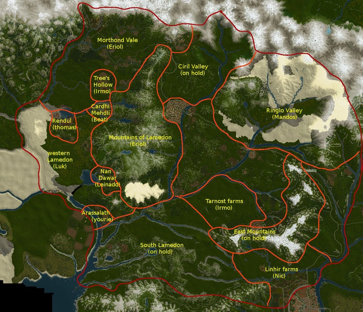 Lamedon | Minecraft Middle Earth