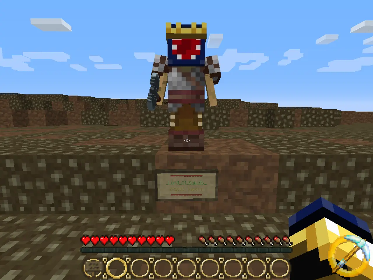 A statue of me | Minecraft Middle Earth