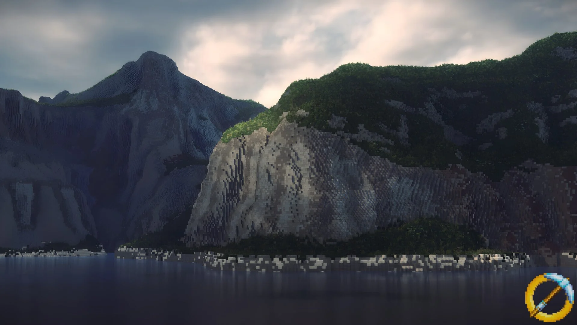 Andrast Coast - Bliss Shaders | Minecraft Middle Earth