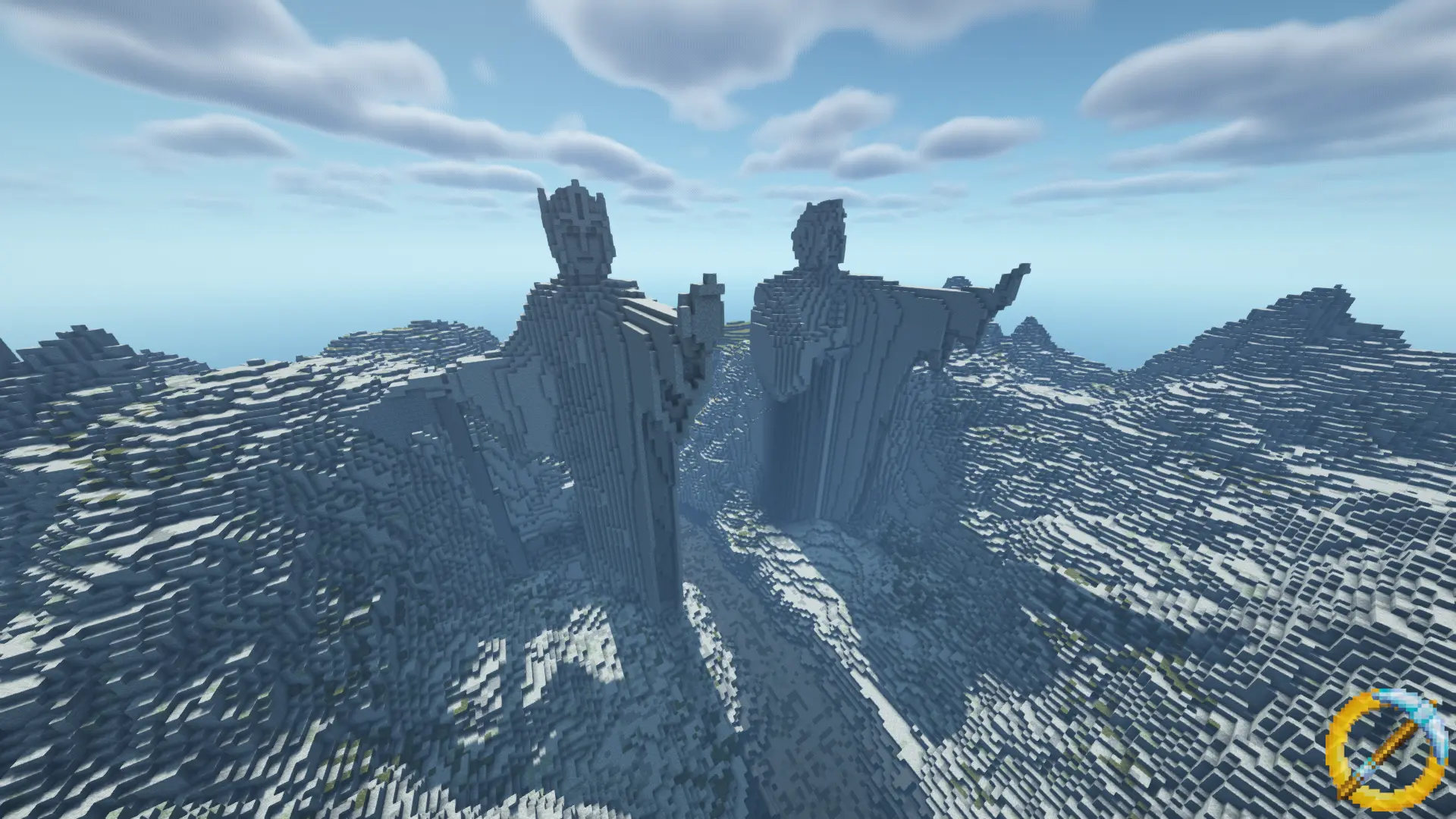 Argonath | Minecraft Middle Earth