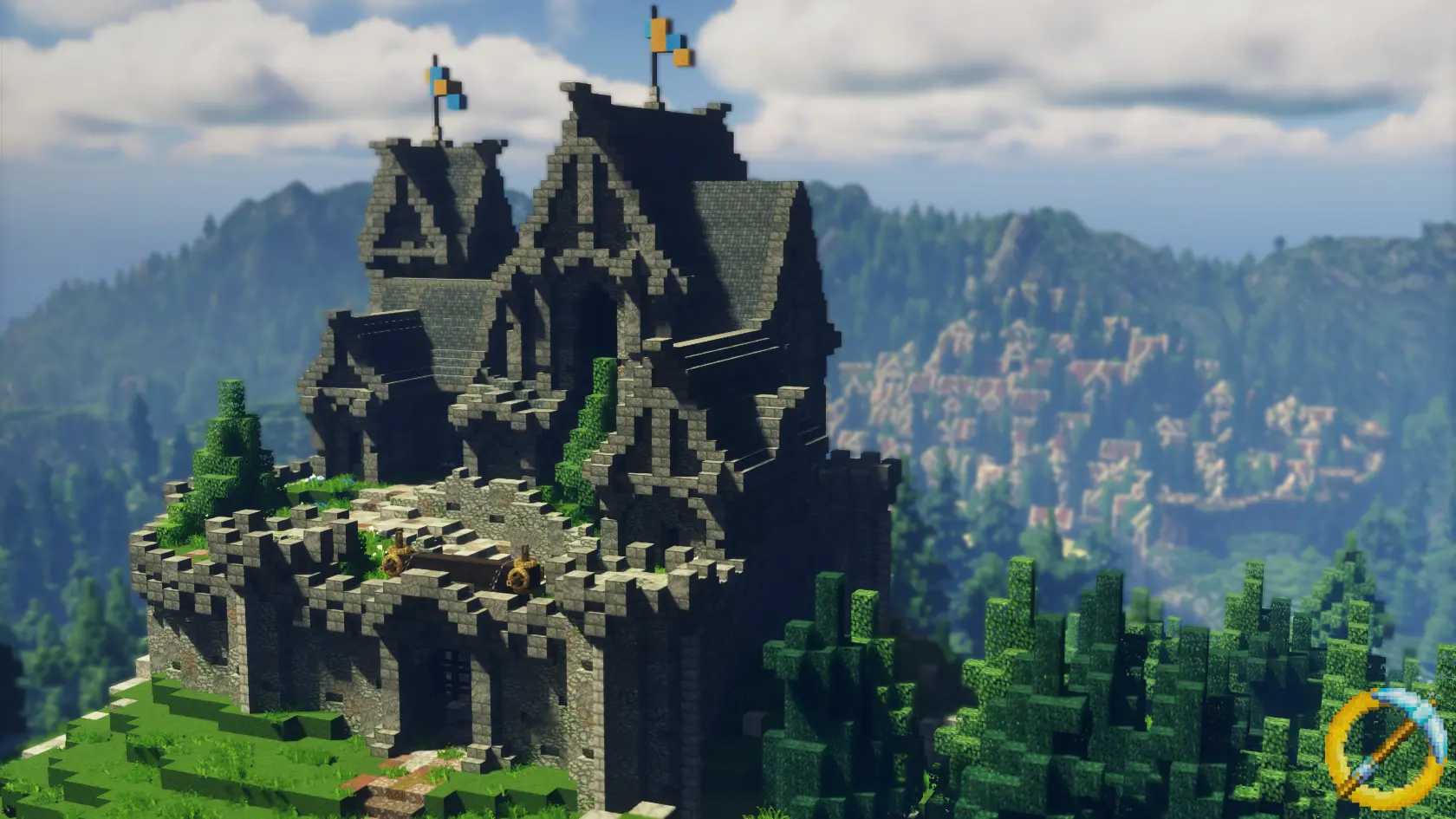 Castle by Calembel-1.png | Minecraft Middle Earth