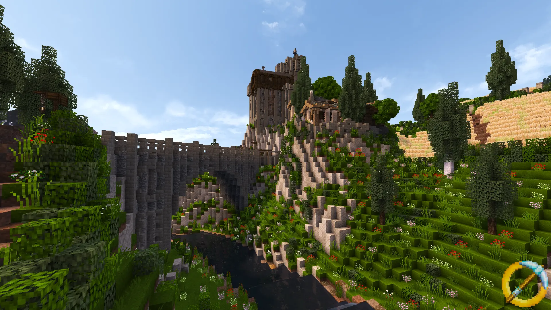 Fort near Dol Amroth | Minecraft Middle Earth