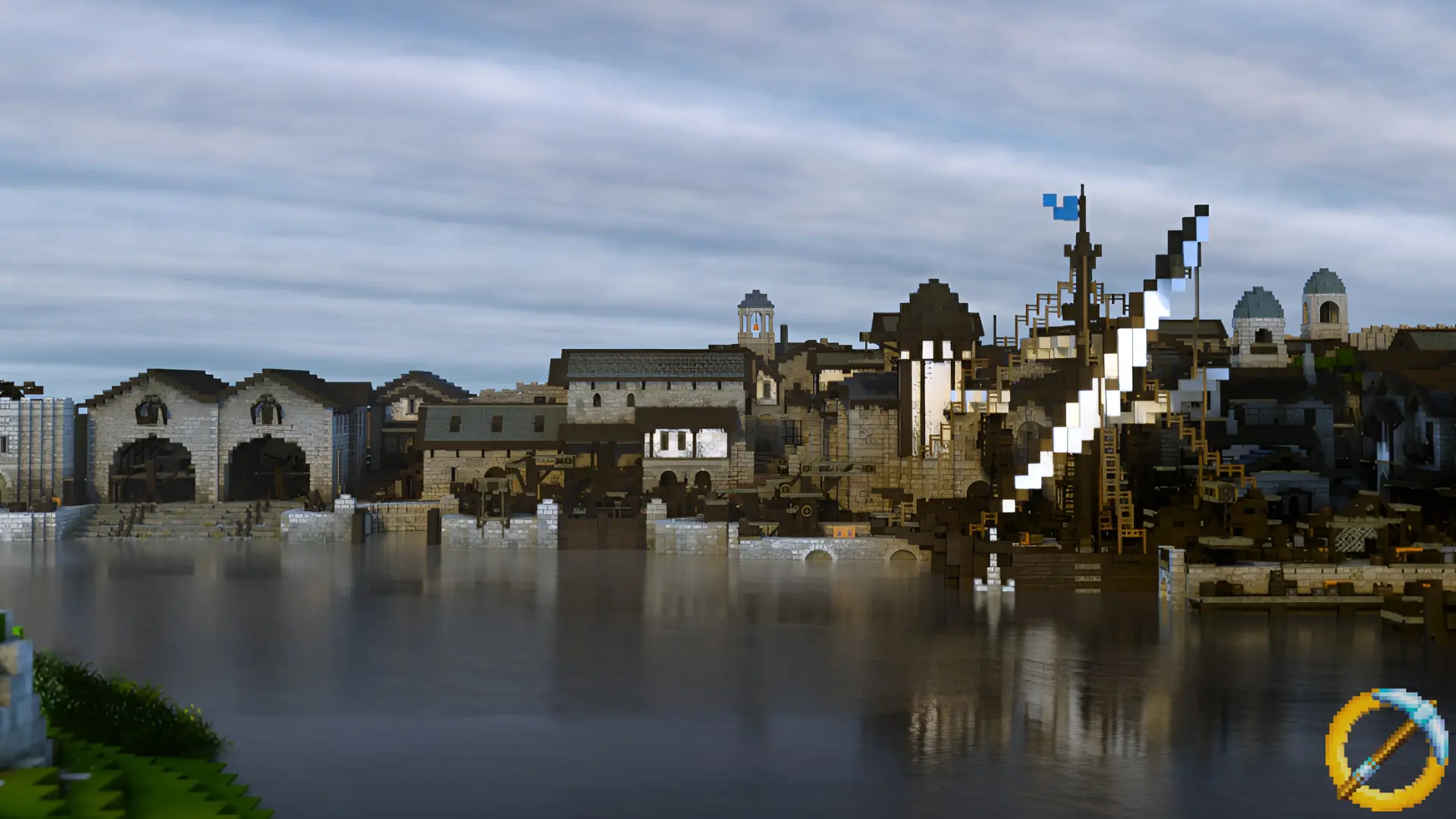 Harlond Cirrus Clouds - Bliss Shader | Minecraft Middle Earth