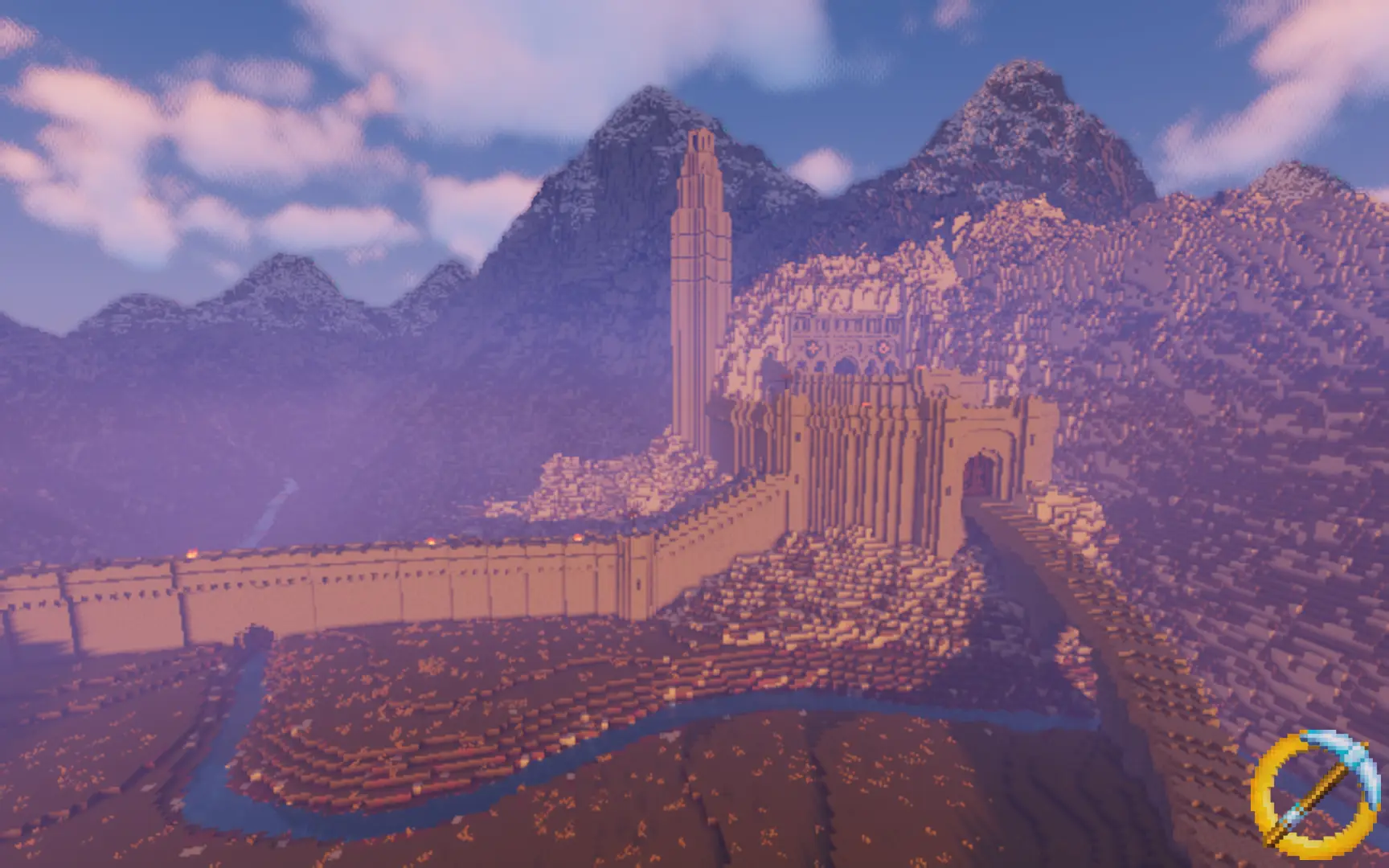 Minecraft Helms Deep