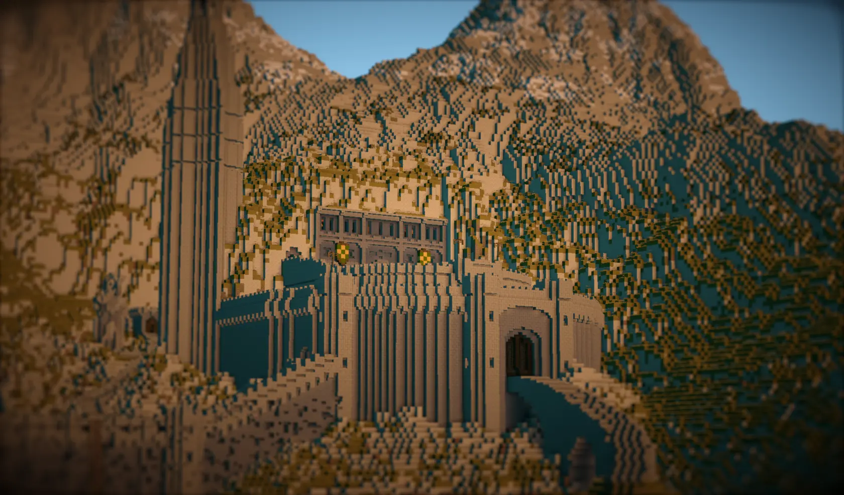 Minecraft Helms Deep