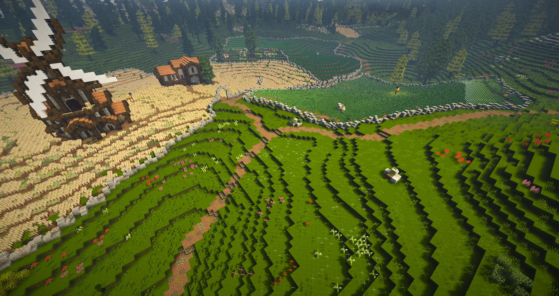 Minecraft Medieval Farm