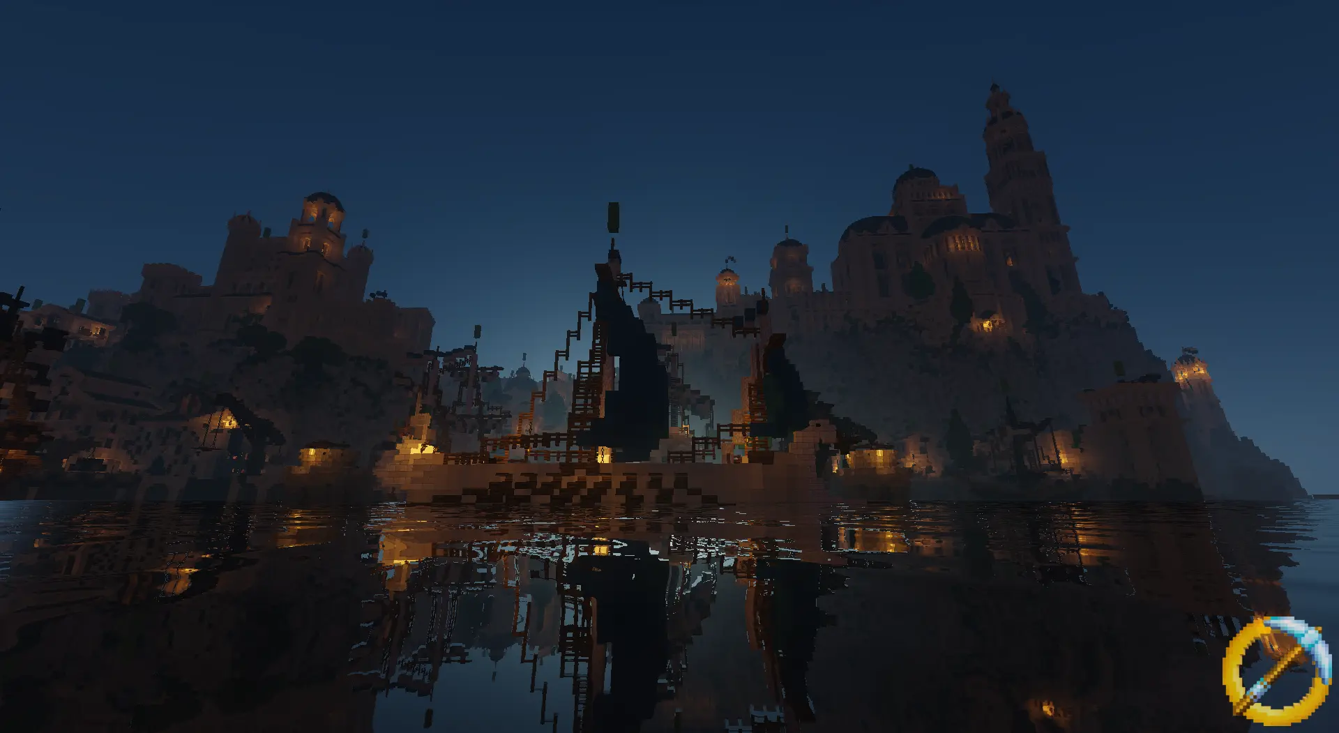 Late Night at the Docks | Minecraft Middle Earth
