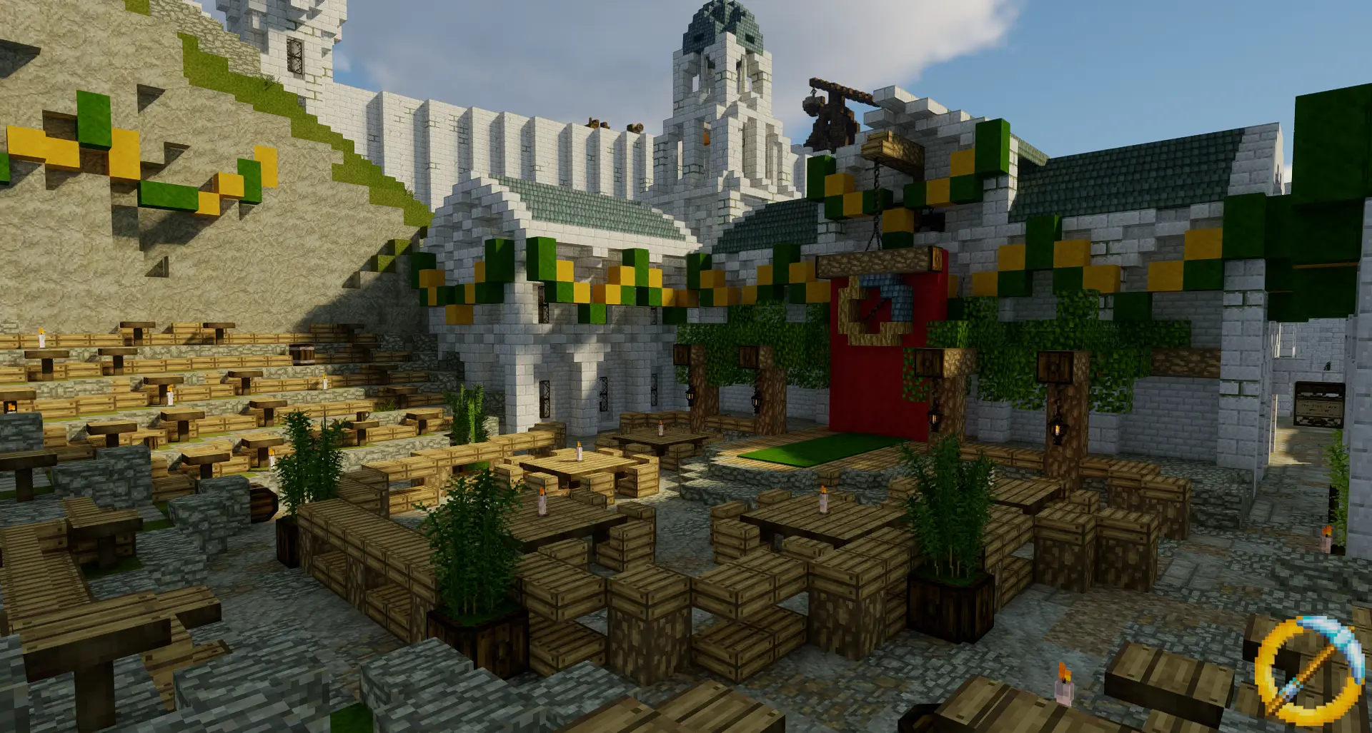 Minas Tirith Ampitheatre | Minecraft Middle Earth