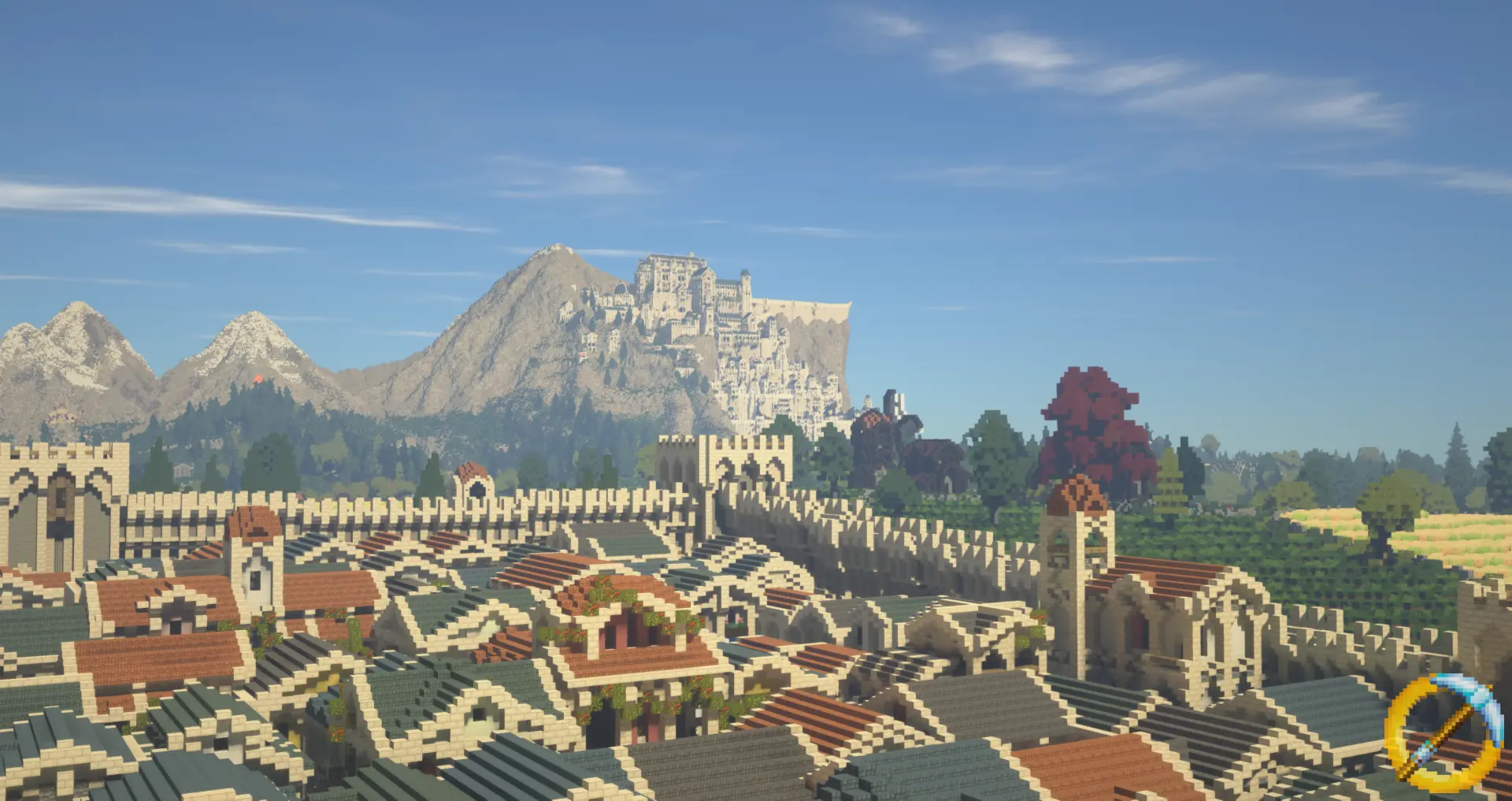 Minas Tirith ft. Pelargir | Minecraft Middle Earth
