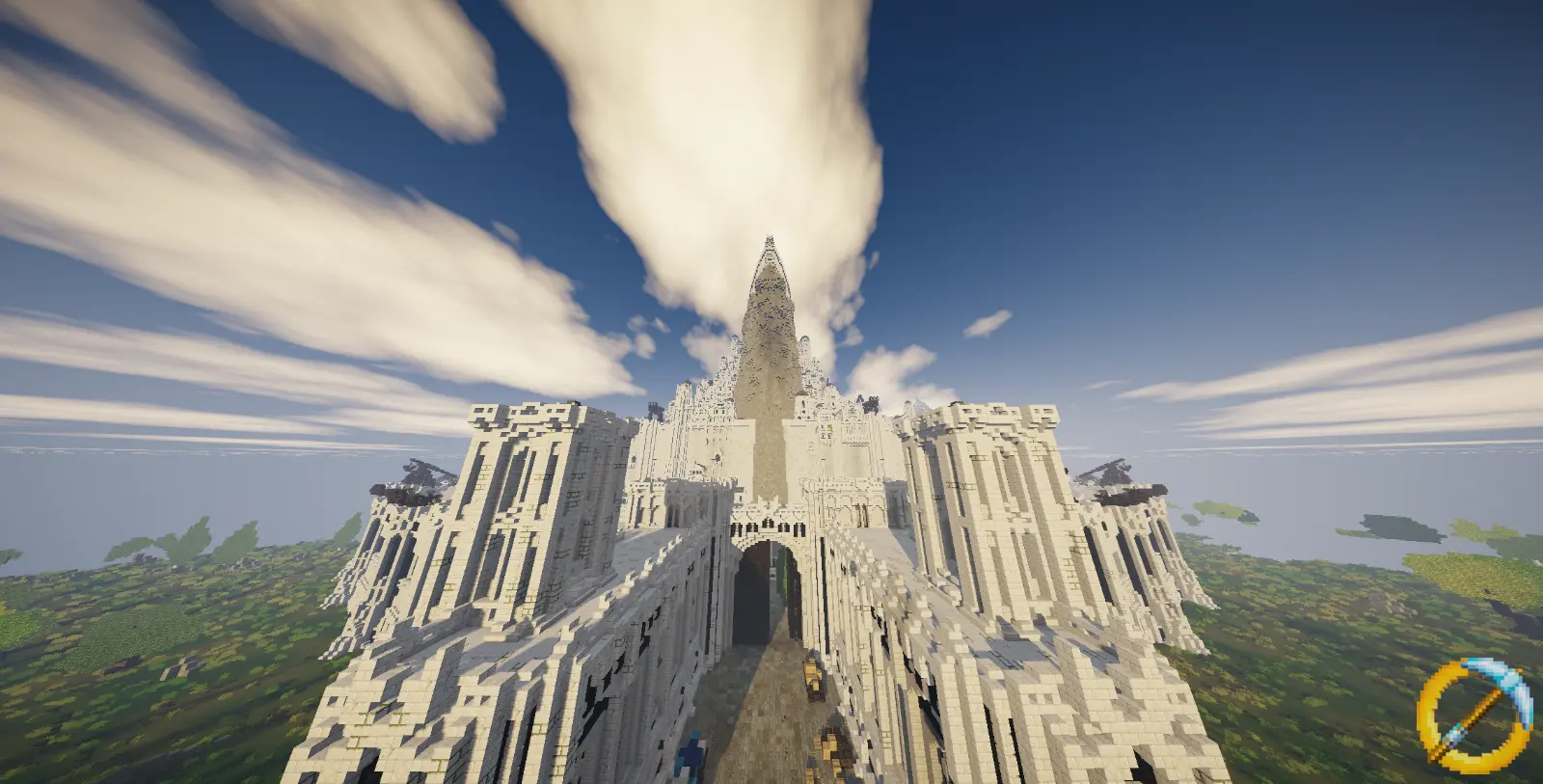 Minas Tirith.png | Minecraft Middle Earth