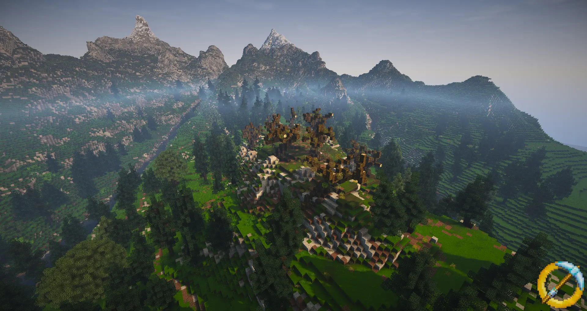 Misty Mountains - Warg hill | Minecraft Middle Earth