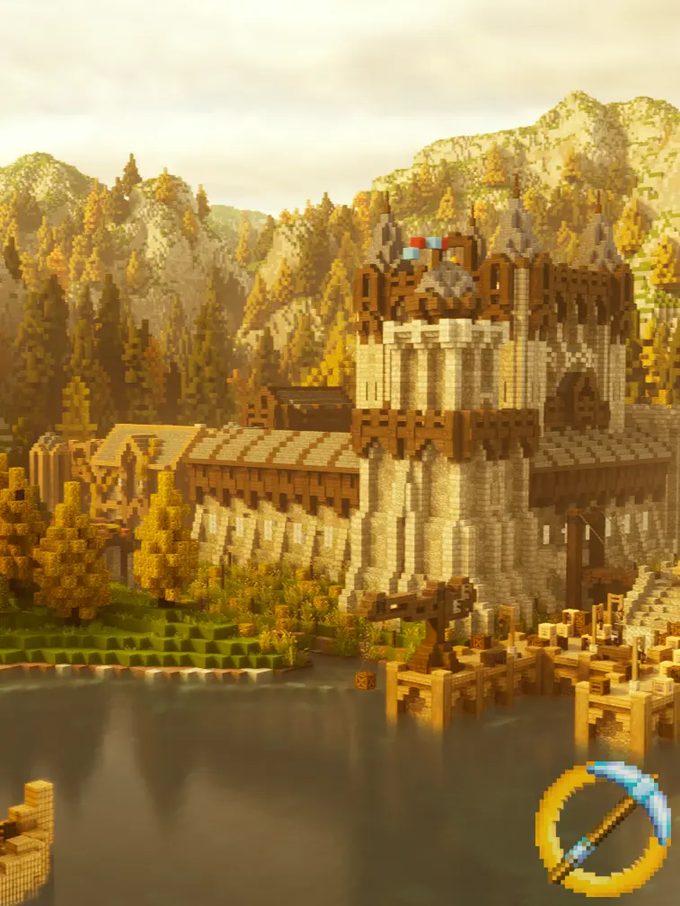 Minecraft Shaders Hd Castle