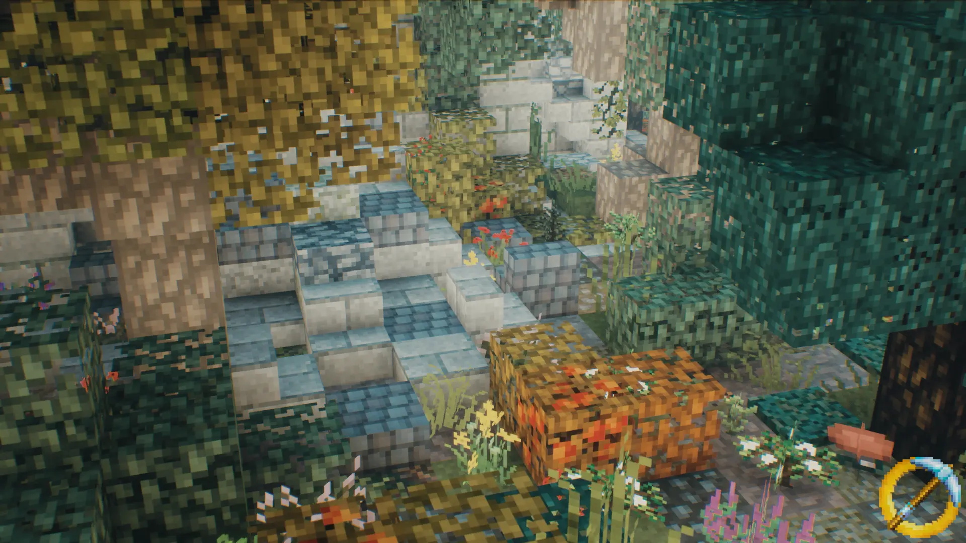 Osgiliath vegetation | Minecraft Middle Earth