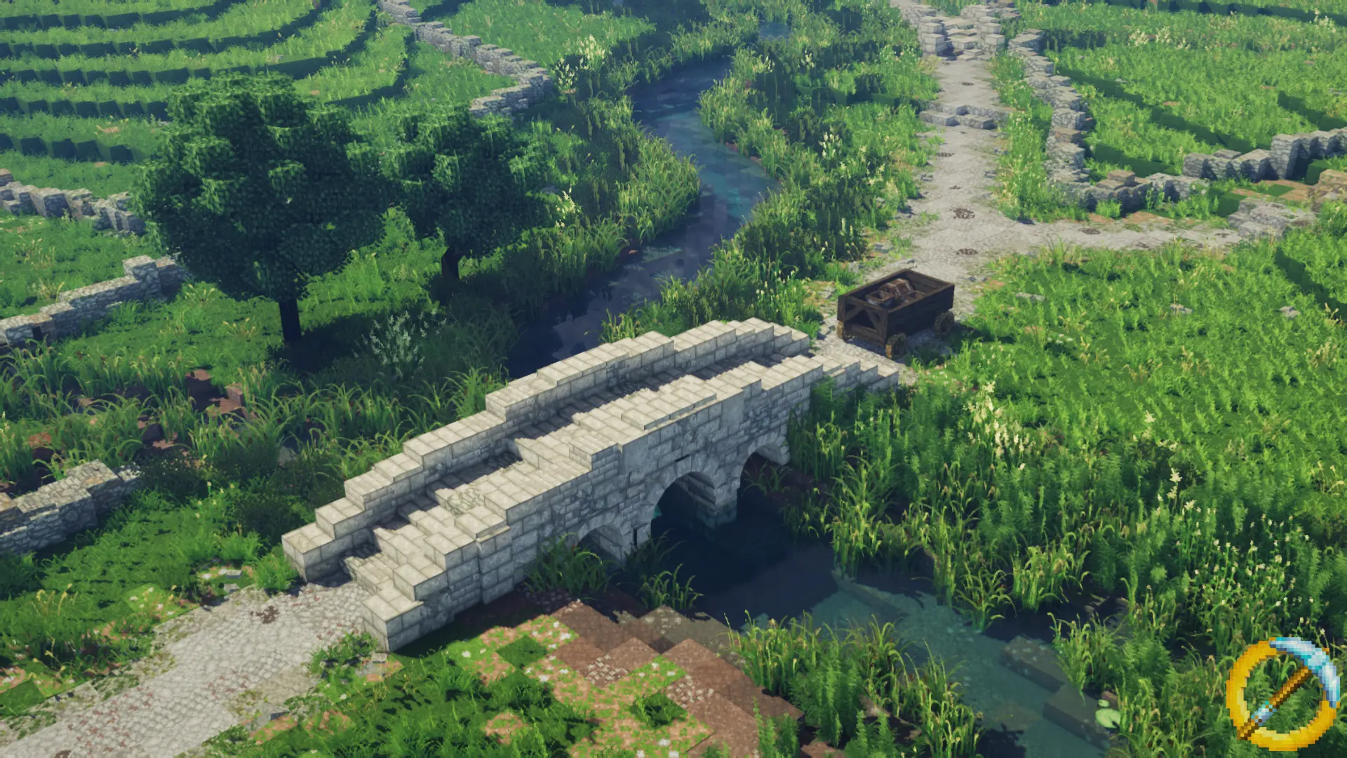 Minecraft Terraced Fields