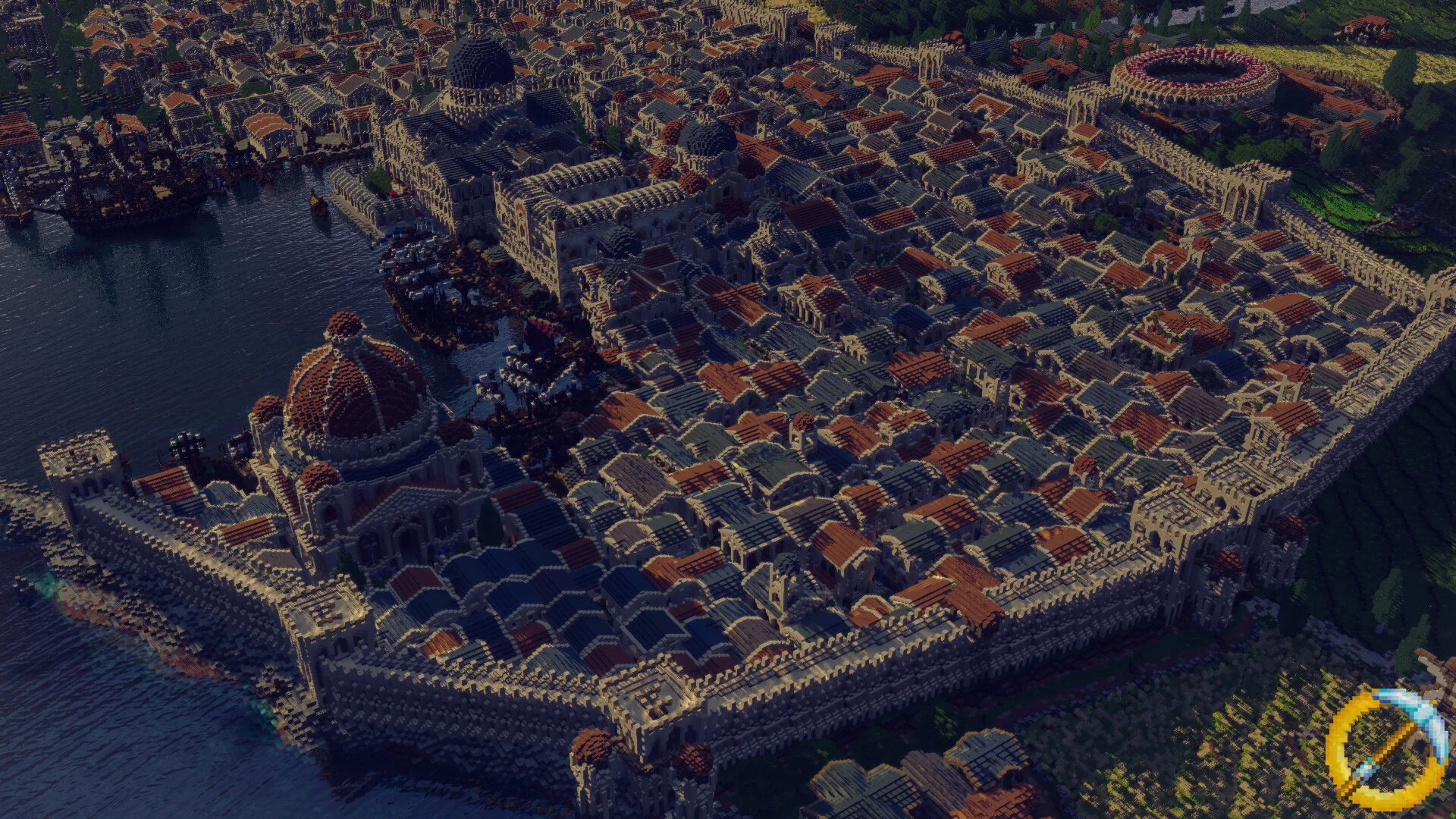 Pelargir Tilt Shift #2 | Minecraft Middle Earth