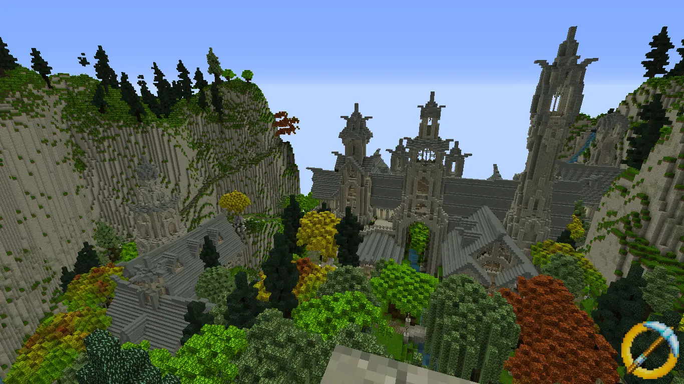 Rivendell from South | Minecraft Middle Earth