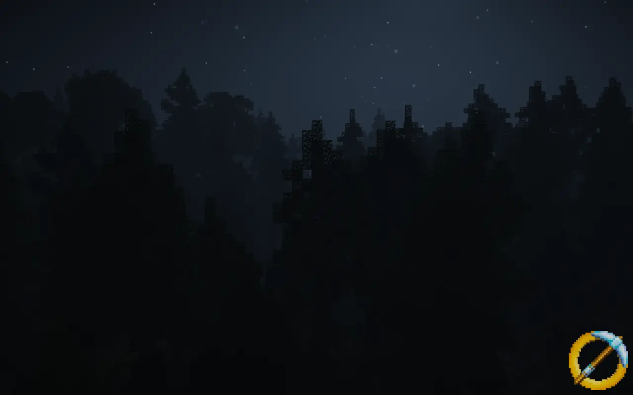 Minecraft Shaders Night