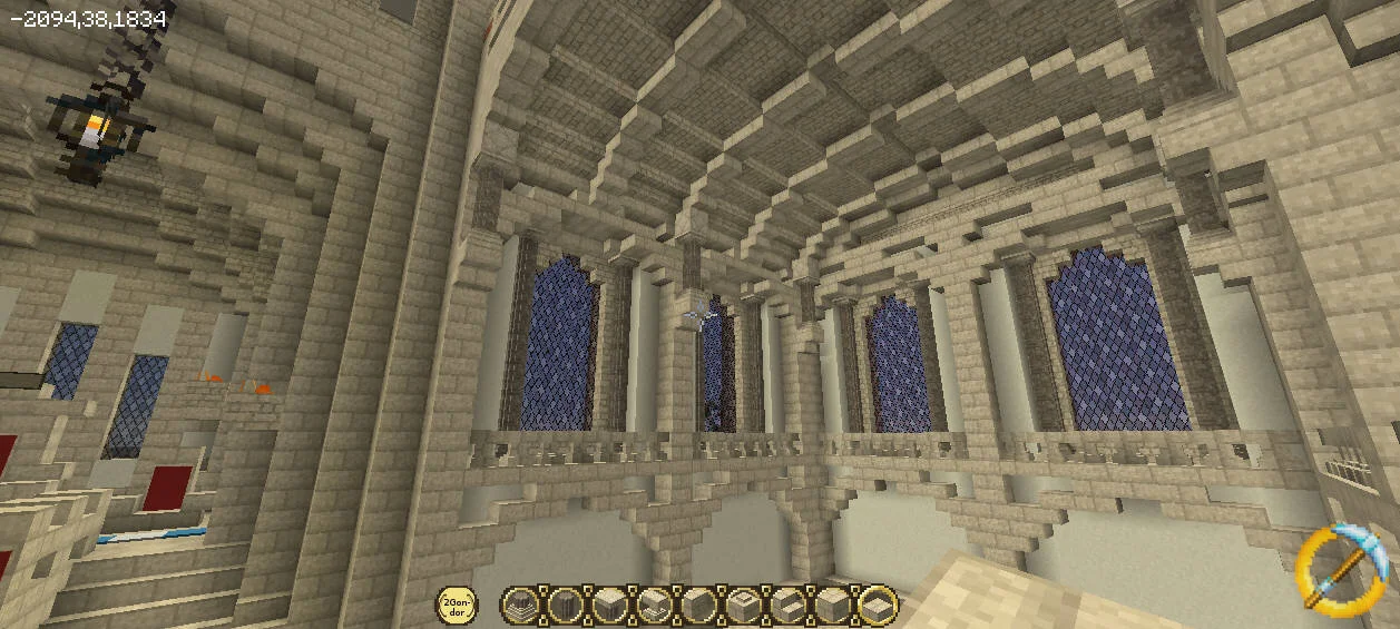 Minecraft Castle Entrance Hall