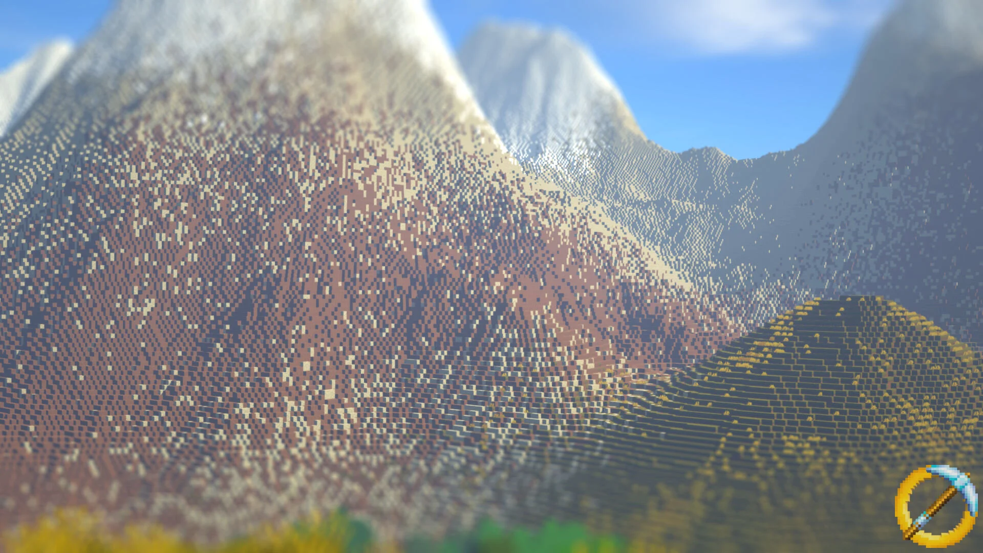 Tilt-Shift Dunland | Minecraft Middle Earth