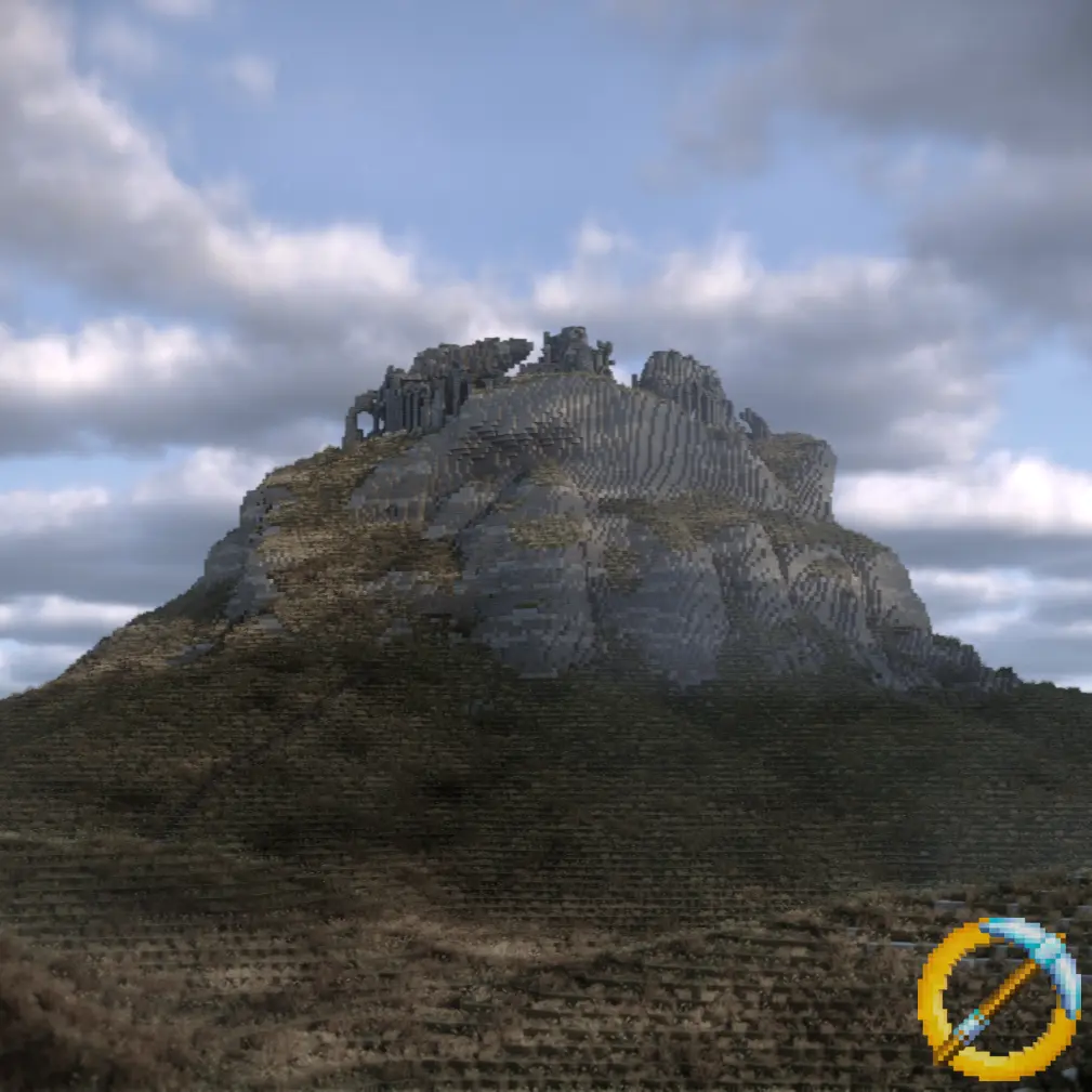 Weathertop Shot - Bliss Shaders | Minecraft Middle Earth