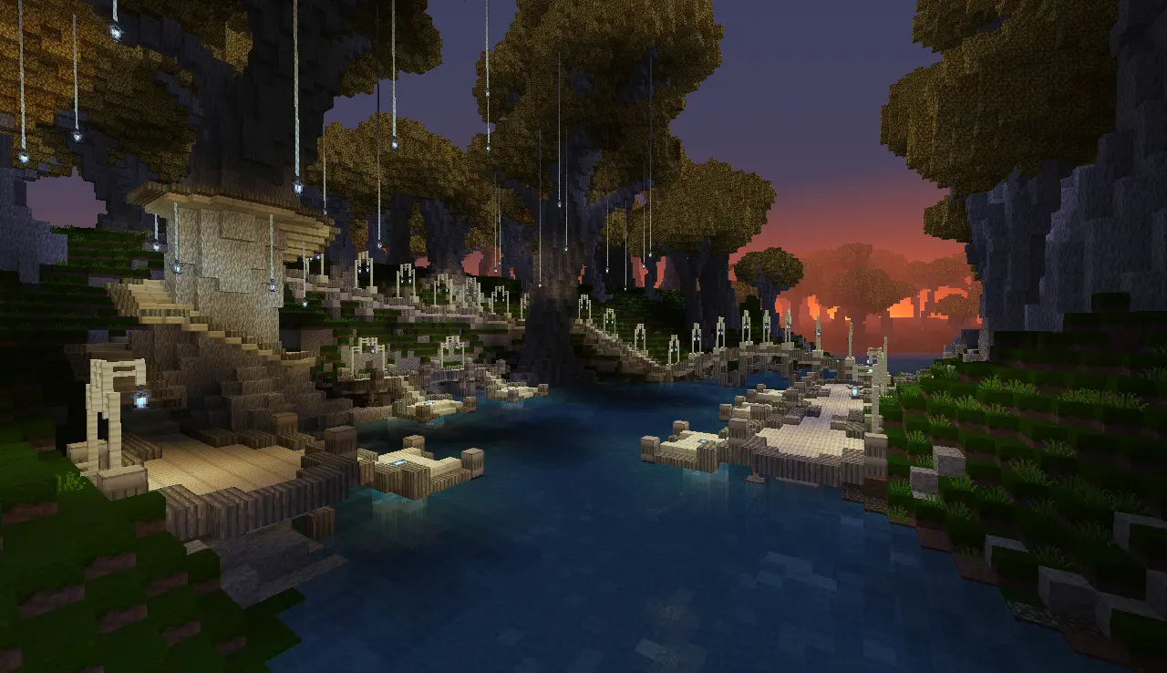 Minecraft Lothlorien