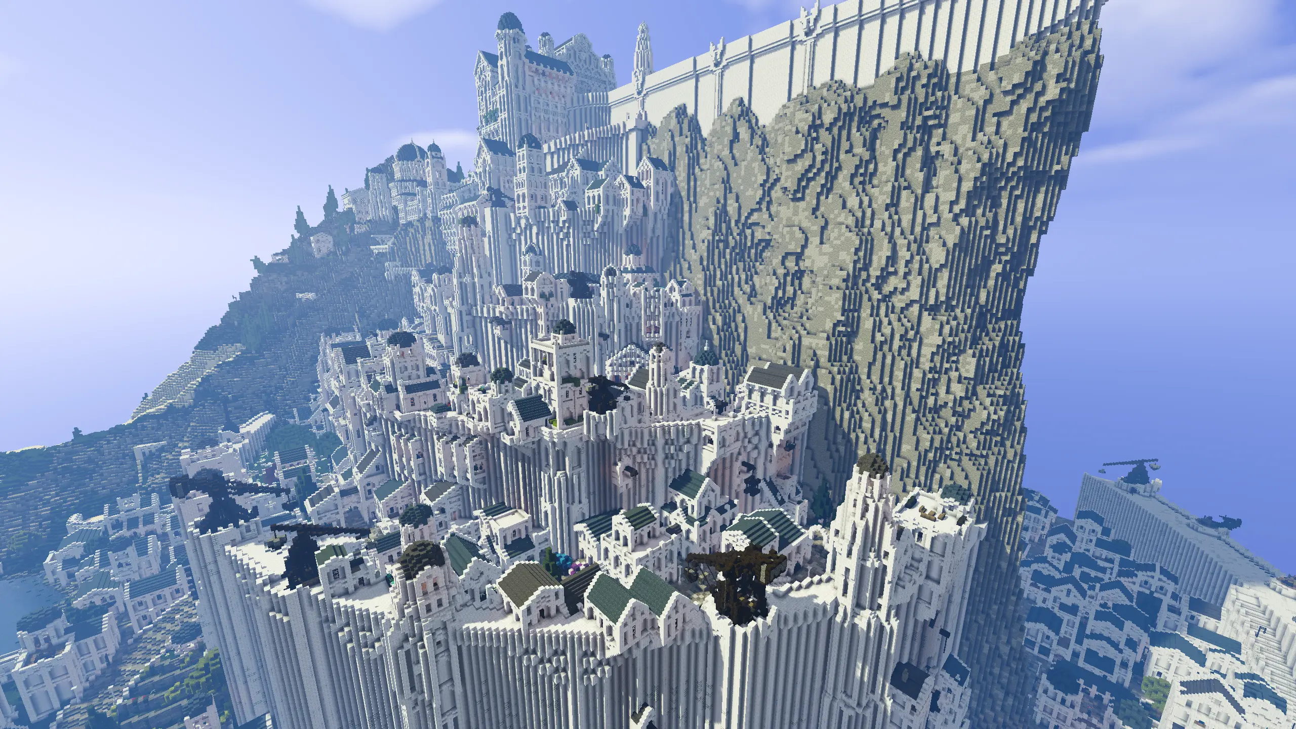 Minas Tirith full shot | Minecraft Middle Earth