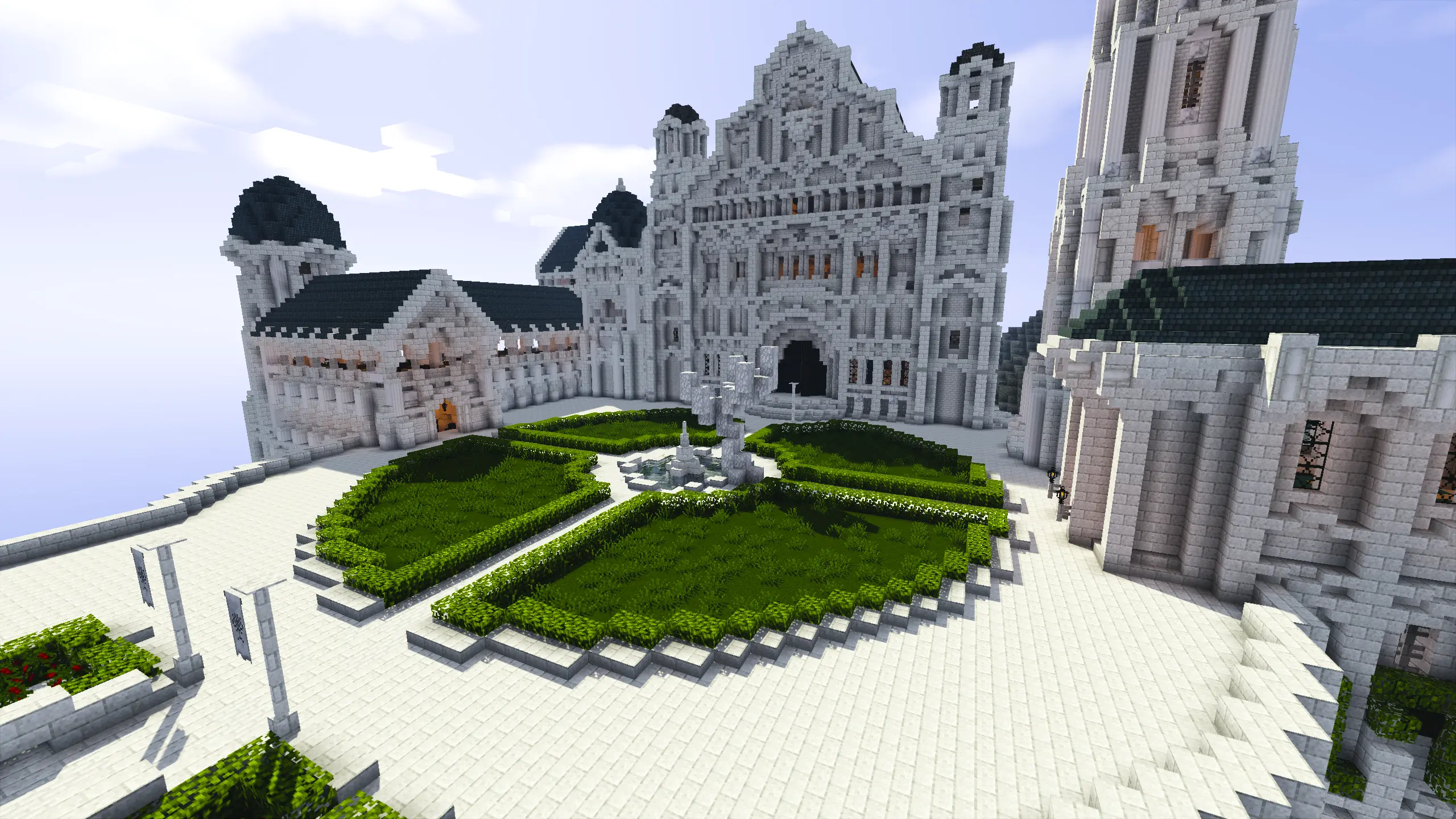 Palace at Minas Tirith | Minecraft Middle Earth